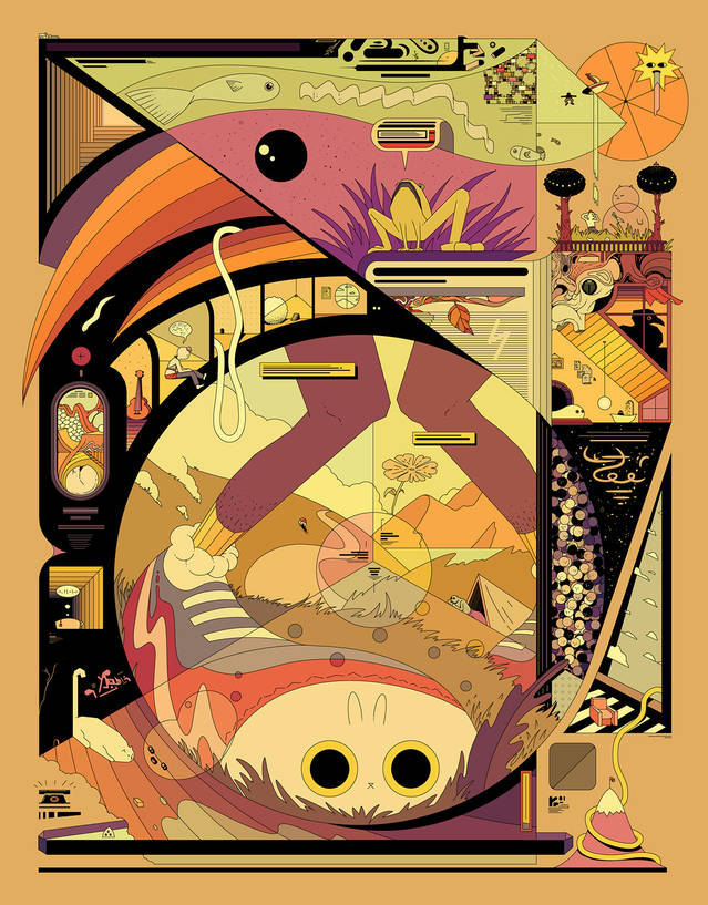 Inside Ori Toor’s Colorful Illustrational World – Fubiz Media
