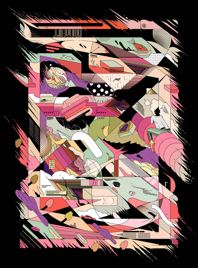 Inside Ori Toor’s Colorful Illustrational World – Fubiz Media