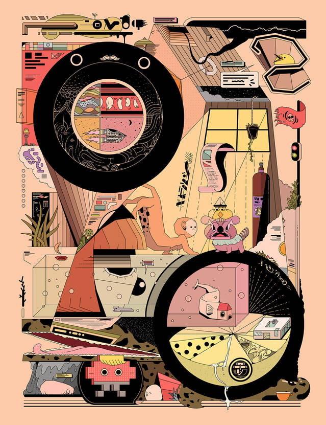 Inside Ori Toor’s Colorful Illustrational World – Fubiz Media