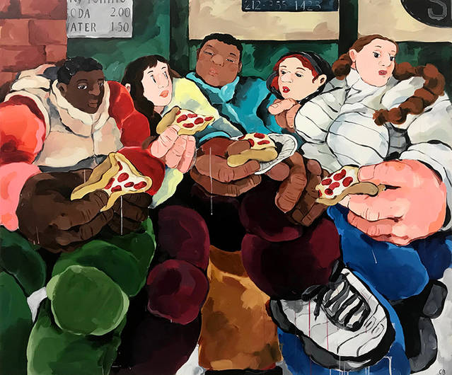 Cristina BanBan’s Singular Colorful Paintings – Fubiz Media