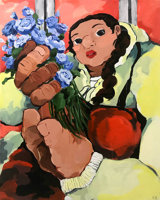 Cristina BanBan’s Singular Colorful Paintings – Fubiz Media