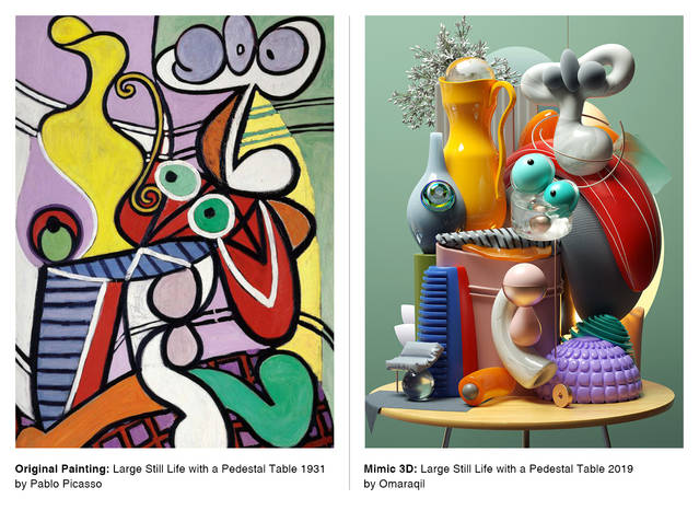 Picasso in Digital Art – Fubiz Media