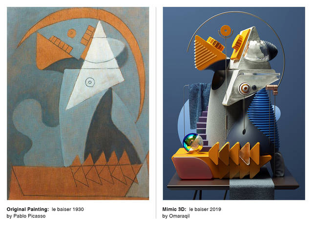 Picasso in Digital Art – Fubiz Media