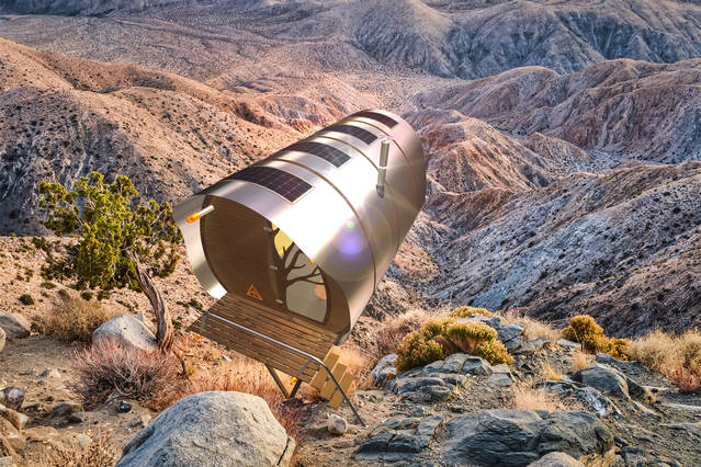 Aerospace-Inspired Fuselage Wilderness Cabin – Fubiz Media