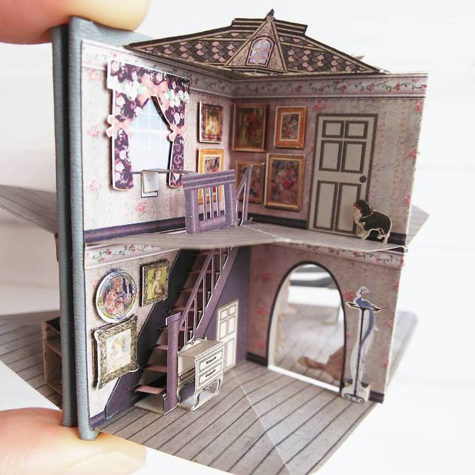 Miniature Pop-up Book by Zhihui – Fubiz Media