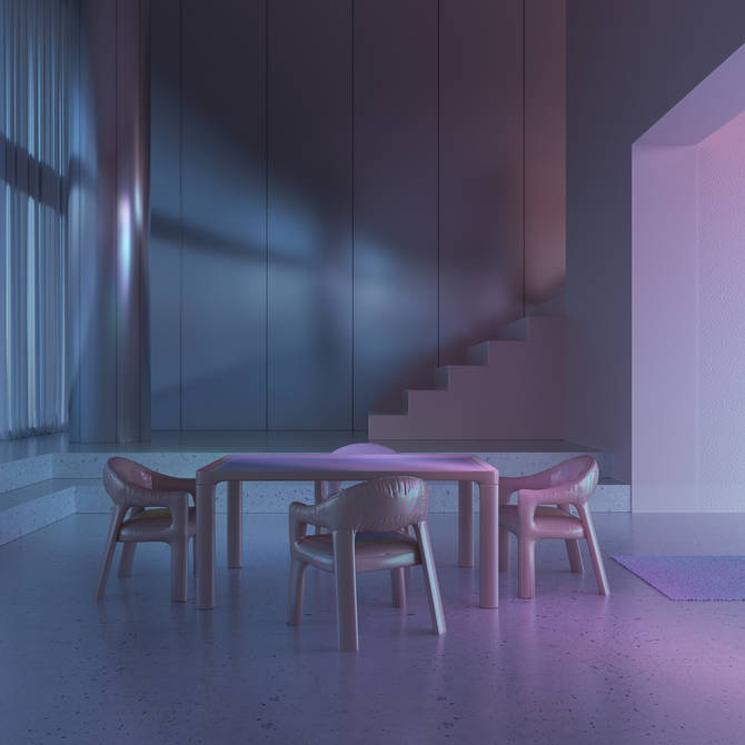 Holographic Furniture with a Touch of Scandinavia – Fubiz Media