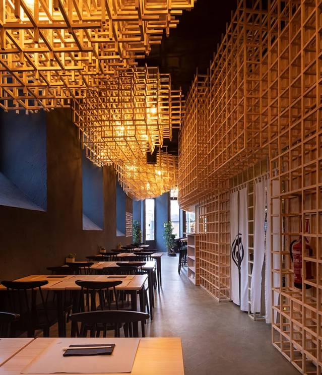 Wonderful Installation in a Ramen Restaurant – Fubiz Media