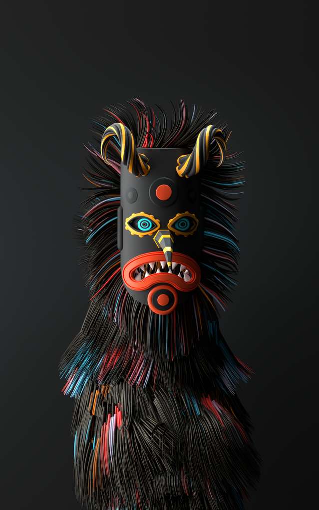 Amazing Renders of Traditional Kukeri Masks – Fubiz Media