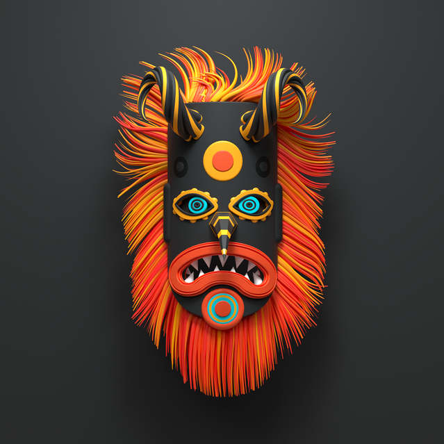 Amazing Renders of Traditional Kukeri Masks – Fubiz Media