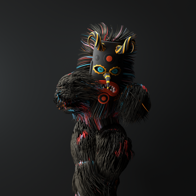 Amazing Renders of Traditional Kukeri Masks – Fubiz Media