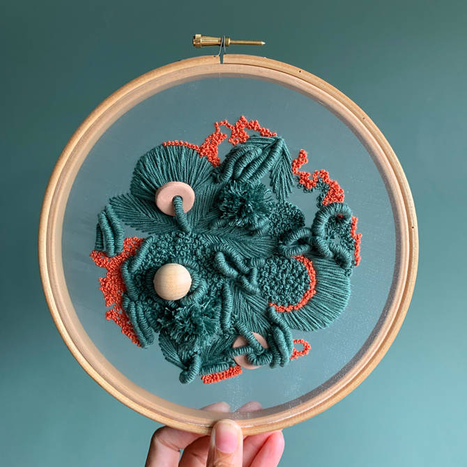 Beautiful Embroidery by Helen Wilde – Fubiz Media