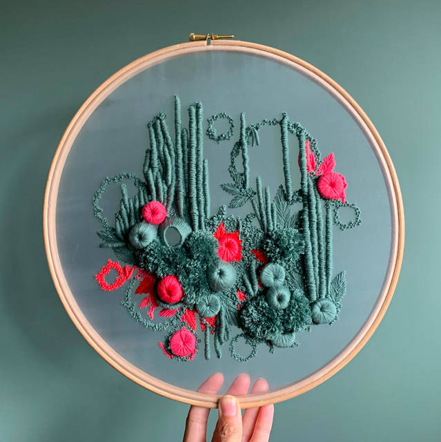 Beautiful Embroidery by Helen Wilde – Fubiz Media