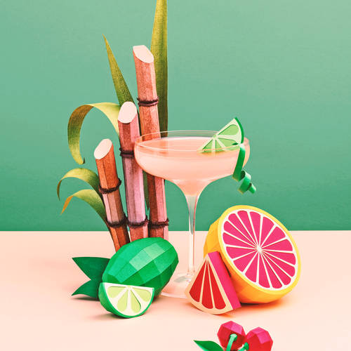 Refreshing Cocktails Made Out of Paper – Fubiz Media