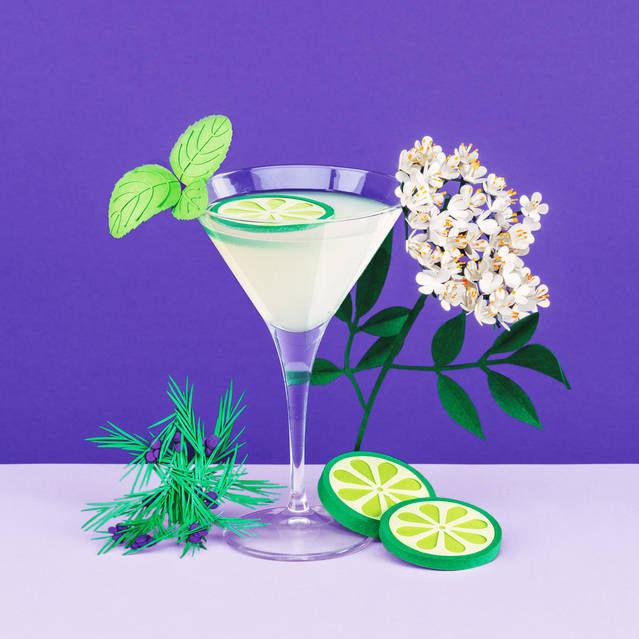 Refreshing Cocktails Made Out of Paper – Fubiz Media