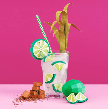 Refreshing Cocktails Made Out of Paper – Fubiz Media