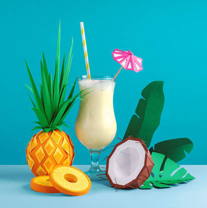 Refreshing Cocktails Made Out of Paper – Fubiz Media