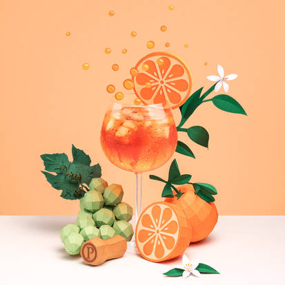 Refreshing Cocktails Made Out of Paper – Fubiz Media
