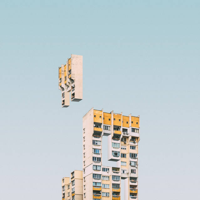 Buildings Turned Into Tetris Blocks – Fubiz Media
