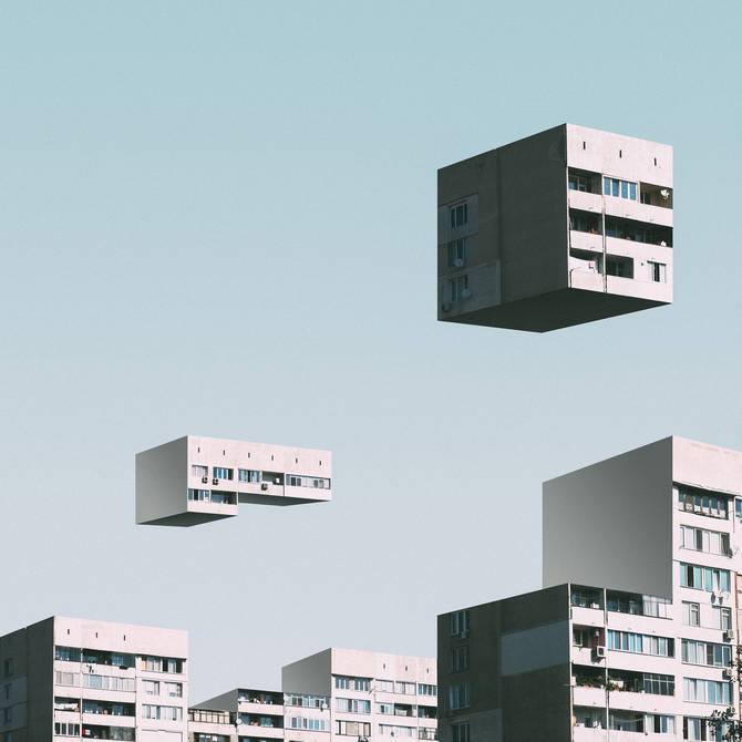 Buildings Turned Into Tetris Blocks – Fubiz Media