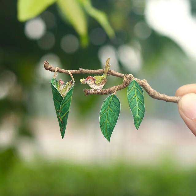 Cute Miniature Animals Made in Paper – Fubiz Media