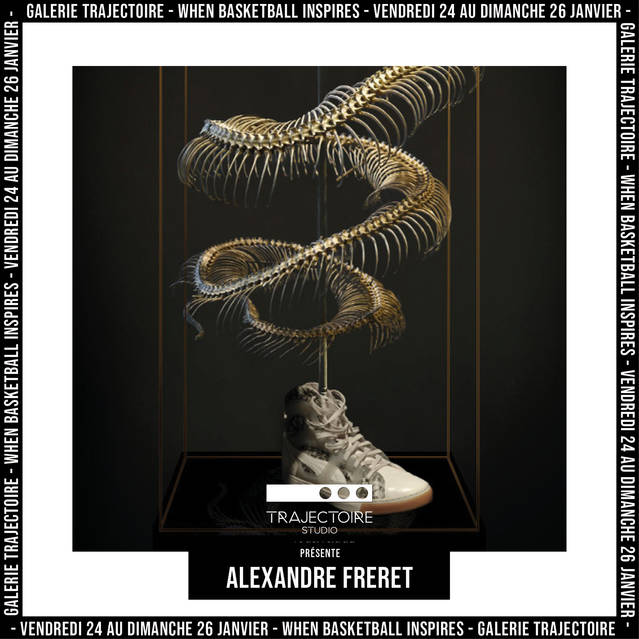 An Exhibition about Basketball in Paris at the Trajectoire Studio ...