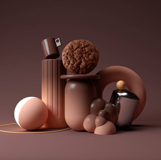 Colorful 3D Modeling and Digital Creations – Fubiz Media