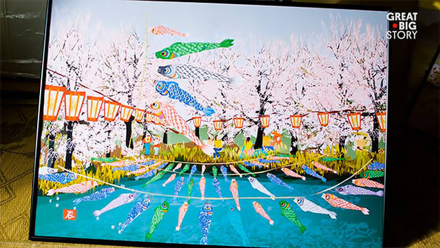 Amazing Paintings made with Excel – Fubiz Media