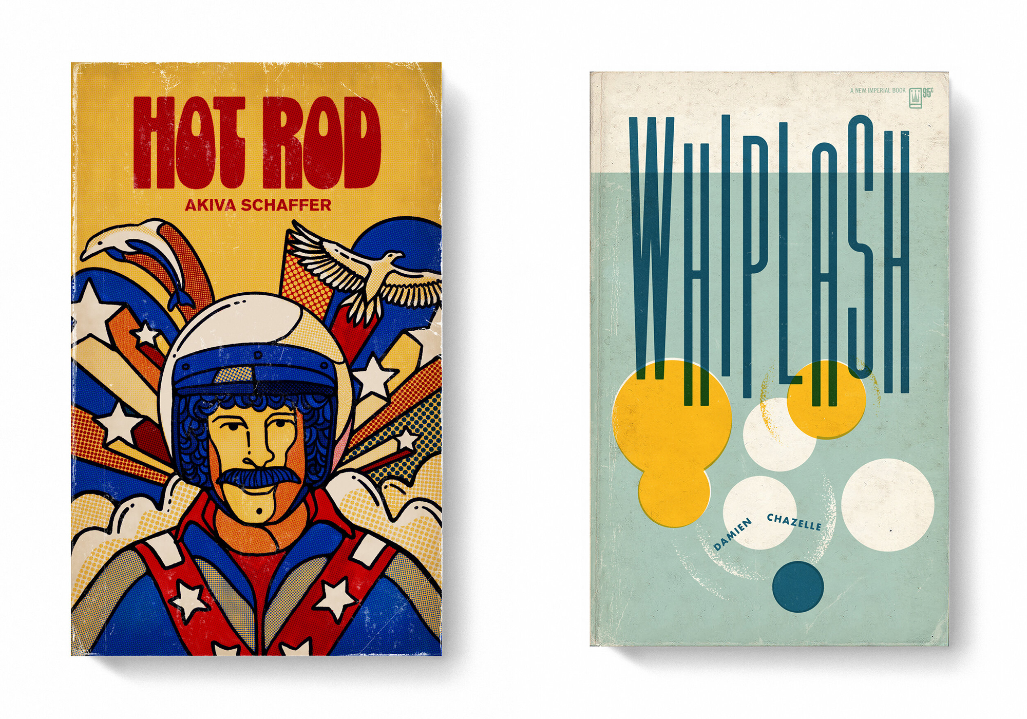 Contemporary Movies Transformed Into Old Books Cover – Fubiz Media