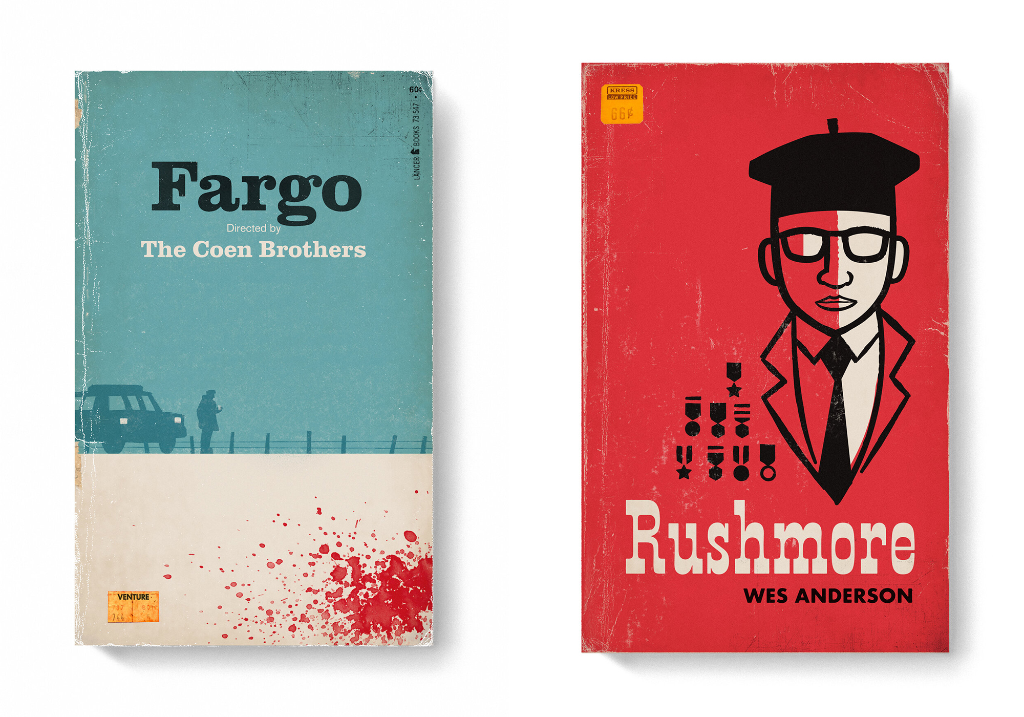 Contemporary Movies Transformed Into Old Books Cover – Fubiz Media