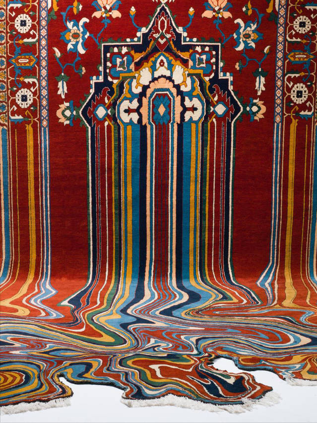 Pouring Rugs by Faig Ahmed – Fubiz Media